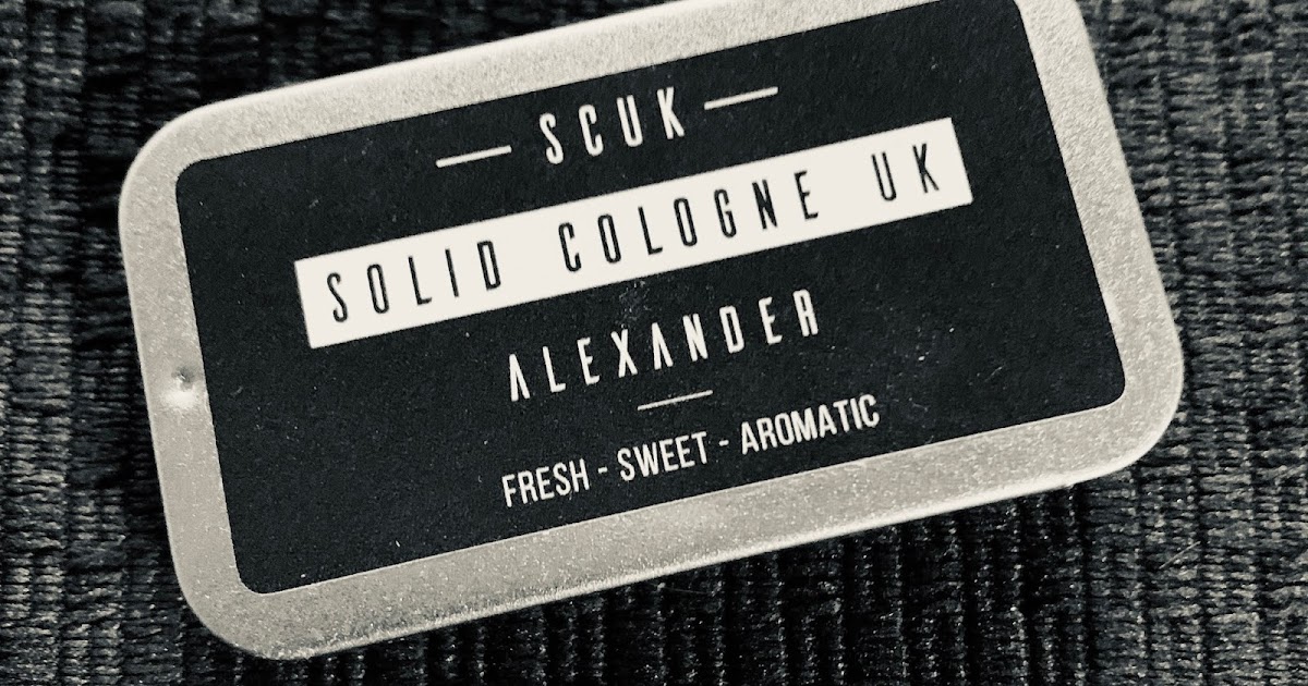 Sophisticated Solid Cologne in Travel Tin