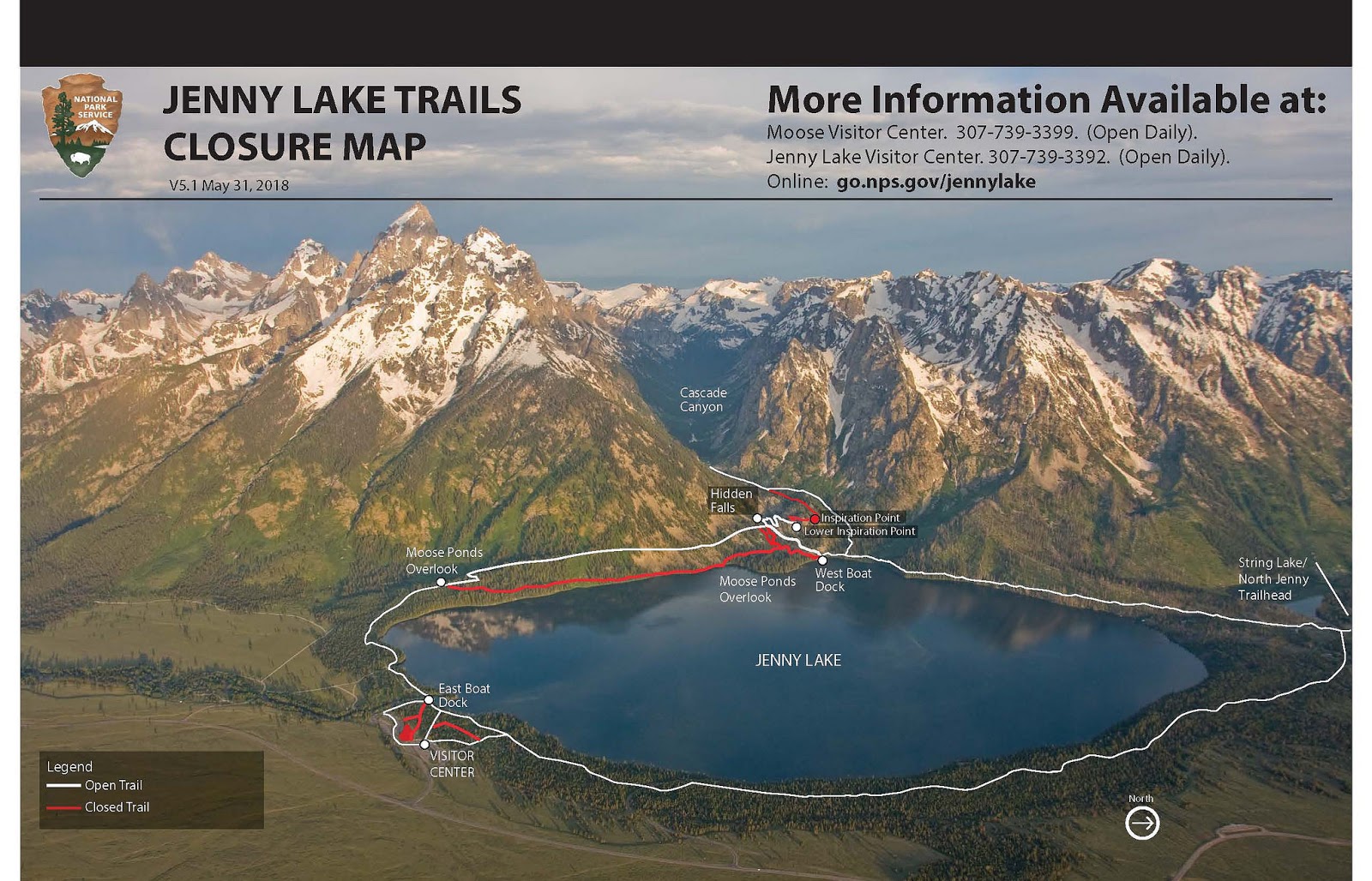 Grand Teton National Park Climbing & Backcountry Information: BAXTER'S ...
