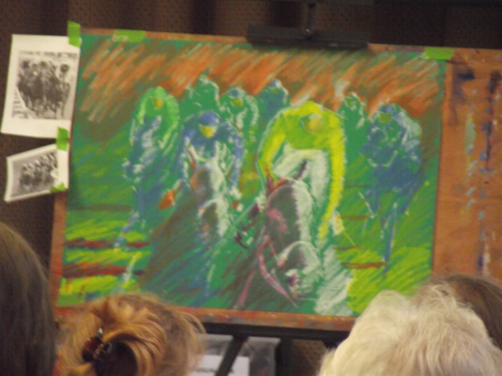 Virginia Water Art Society Diary: Demonstration by Stephen Cheeseman ...