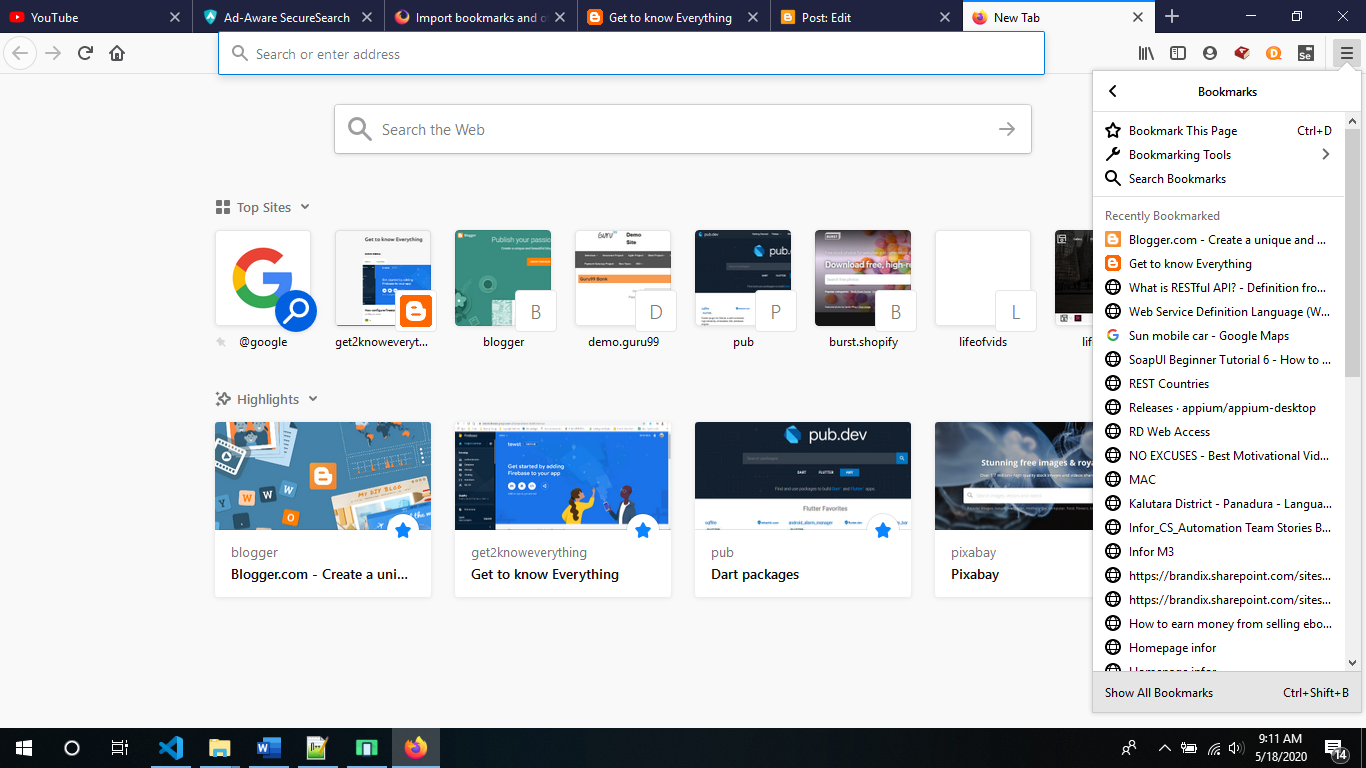 Get to know Everything: Import bookmarks and other data from Google Chrome
