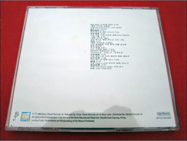 come back to love: Maria Cordero CD (1988)