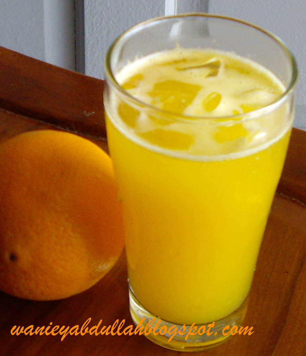 ..Di lesung pecah..: Dahaga,,haus..tekak kering..Jus Oren ..1..