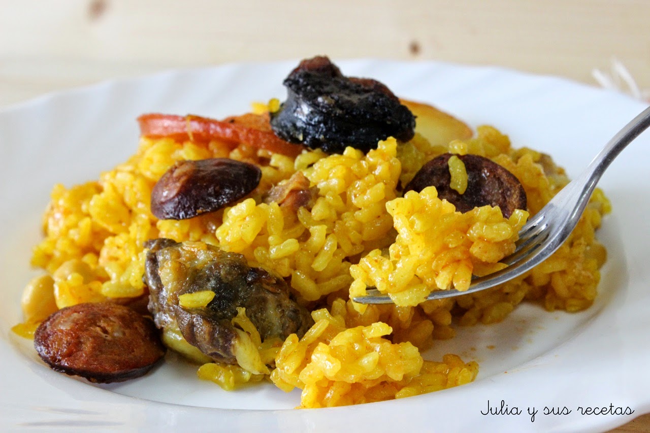 JULIA Y SUS RECETAS: ARROZ AL HORNO