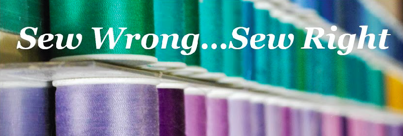 sew wrong sew right: Reverse Applique Letters Tutorial