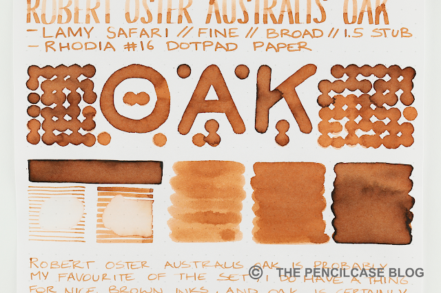 INK REVIEW: ROBERT OSTER AUSTRALIS LIMITED EDITION INKS + GIVEAWAY ...