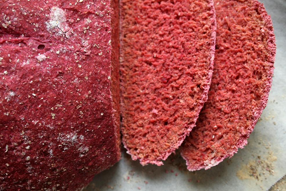 carly's comfort zone: wholewheat beet bread