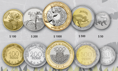 Colombia: New Series of Coins 2012