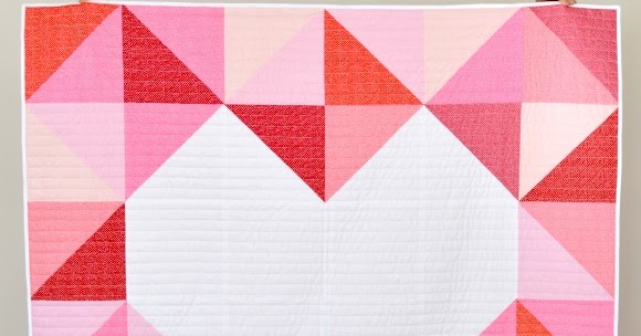 Tutoriales de Patchwork: QUILT CORAZÓN