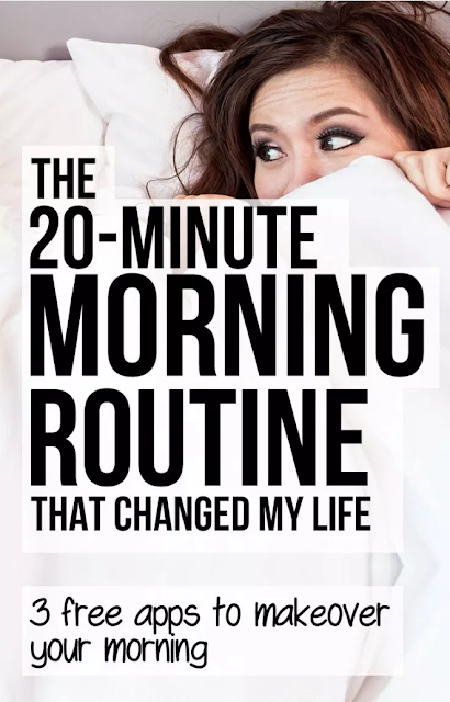 This 20 minute morning routine has changed my life
