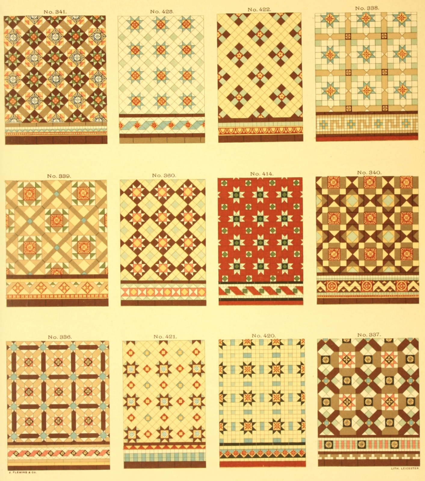 Laurelhurst Craftsman Bungalow: Minton Tile 1909 catalog