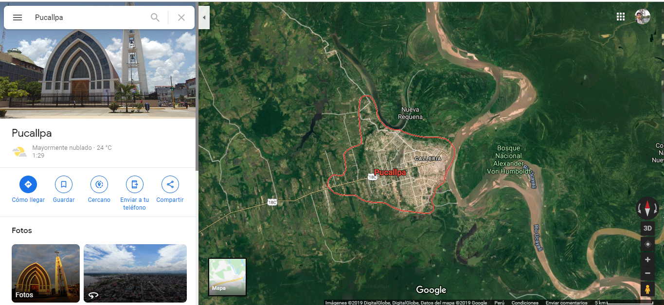 Pucallpa esta en Peligro? ~ SIG-YURY soluciones GEOMATICS