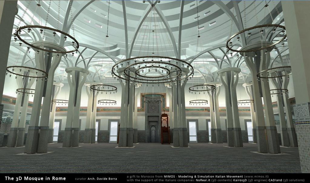 MIMOS PRESENTA LA MOSCHEA DI ROMA IN 3D E REALTÀ AUMENTATA AL DNA ...