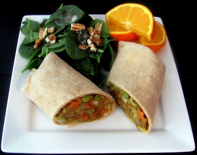 The Health Seekers Kitchen: Indian Samosa Wraps