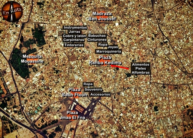 Paseando por el Zoco de Marrakech ~ En Ruta Turismo y Viajes