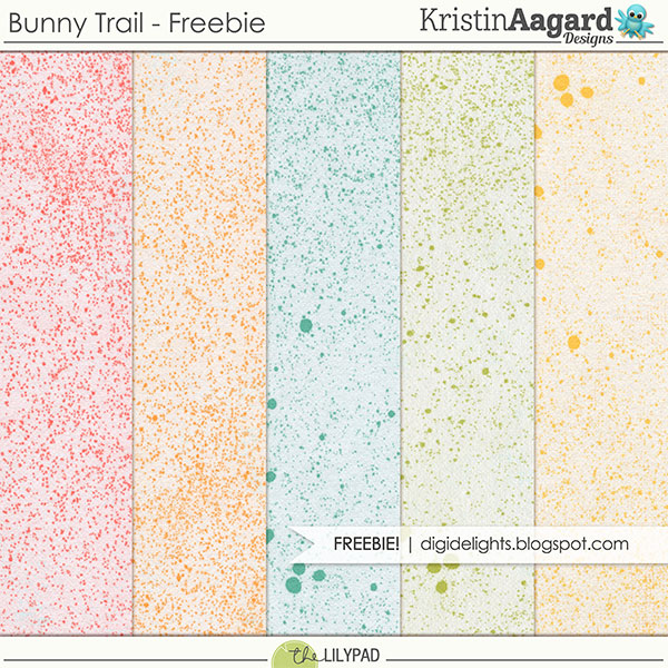 Digi Delights: Hopping Down the Bunny Trail - New Kit & Freebie!