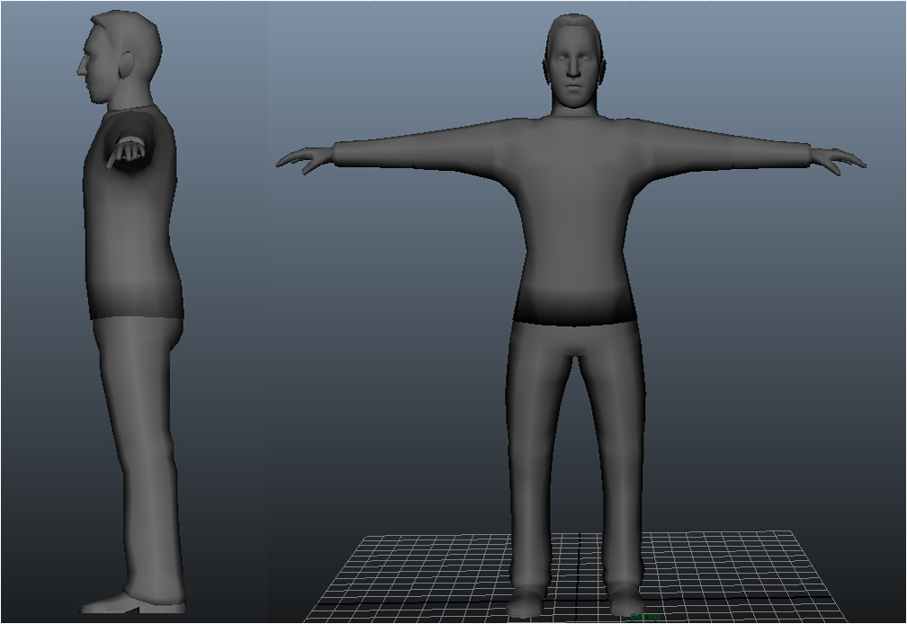 Yolantele: Modeling for games: Body