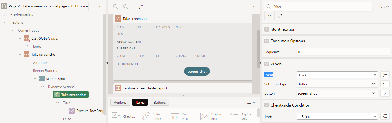 How to Take a Full Page Screenshot in Oracle Apex - Javainhand Tutorial