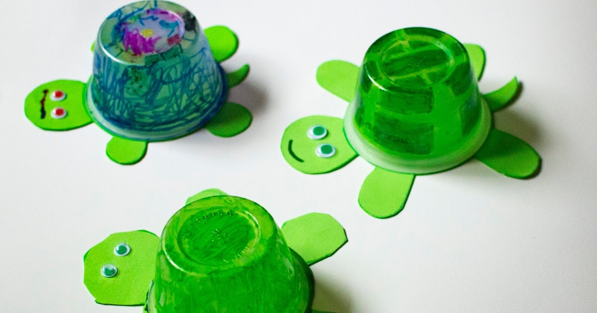 What I Live For: Recycled Turtle Craft