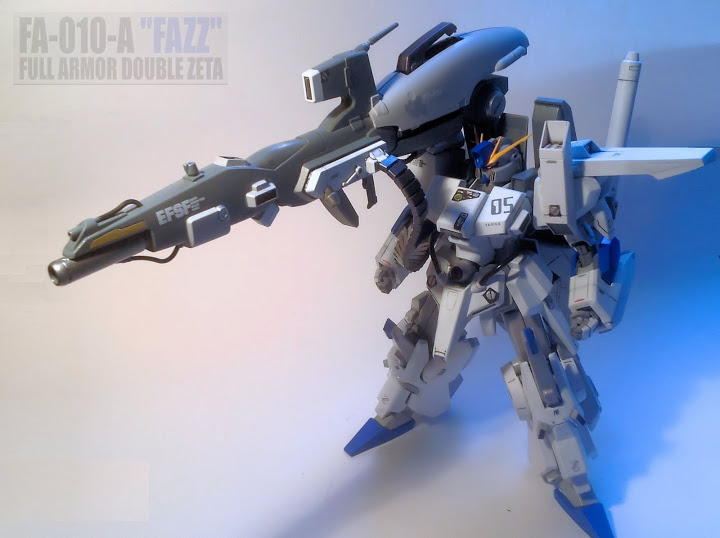 MG 1/100 FAZZ Gundam painted build