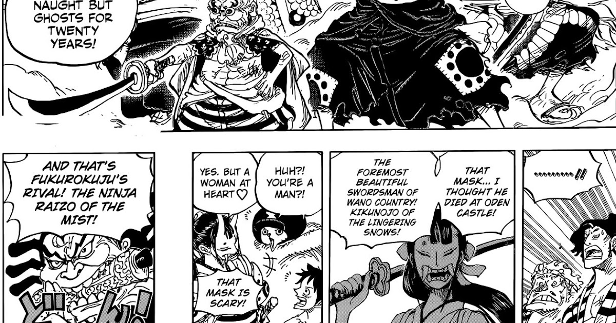 One Piece 949 Manga - The Mask Fox: One Piece 949 - Page 1