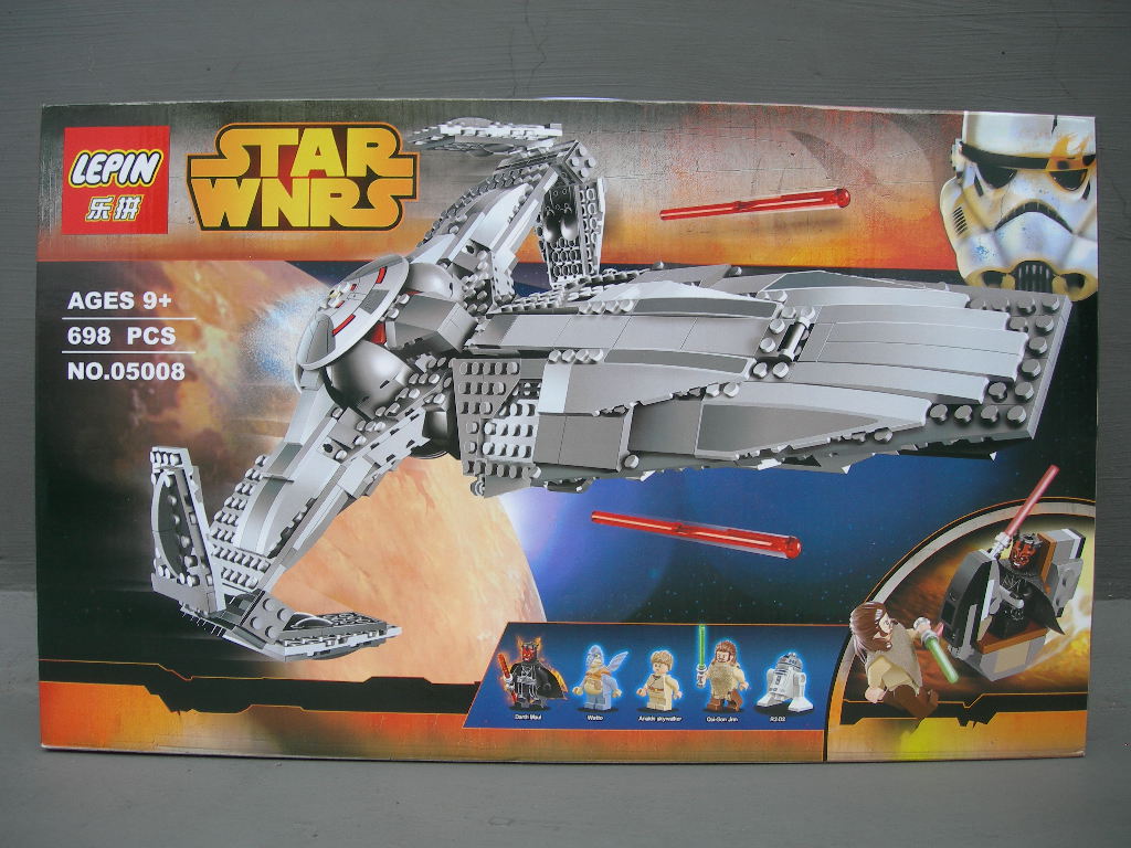 .: Monkeys Can Game :.: LEPIN 05008 STAR WNRS Sith Infiltrator Review