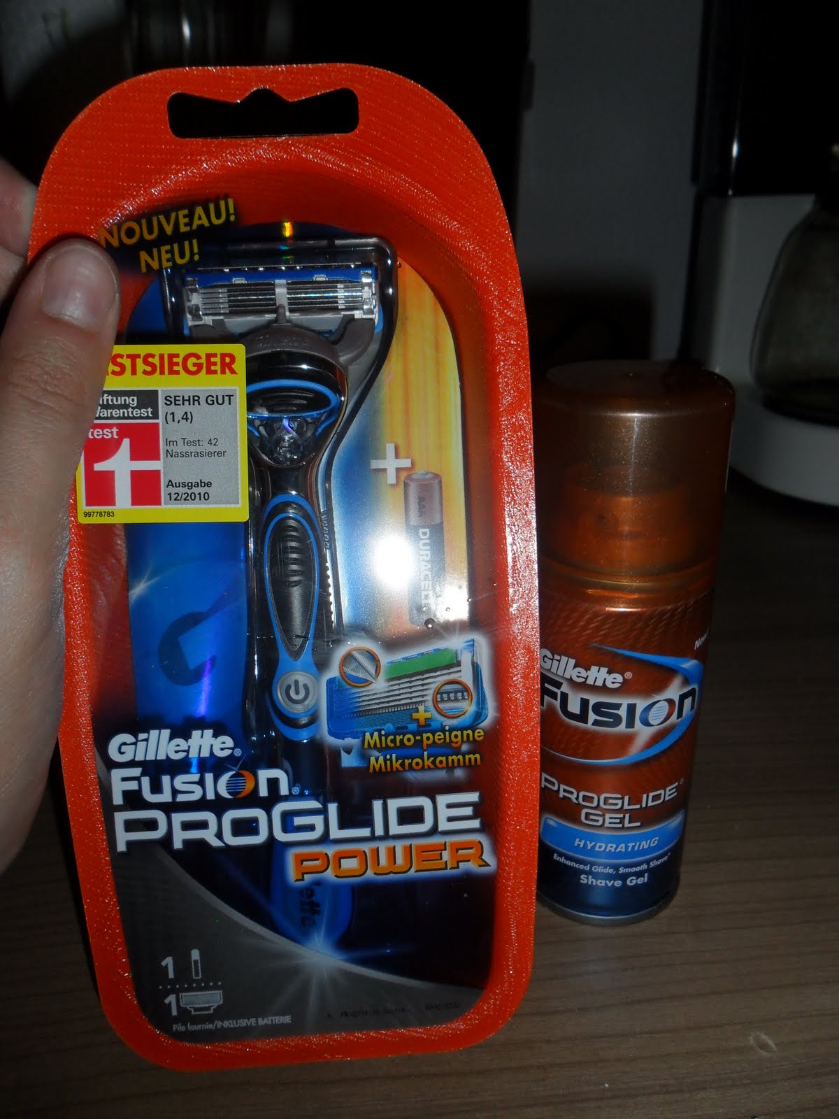 Ein Pfirsich testet: [Test] Gillette Fusion Proglide - für das Beste im ...