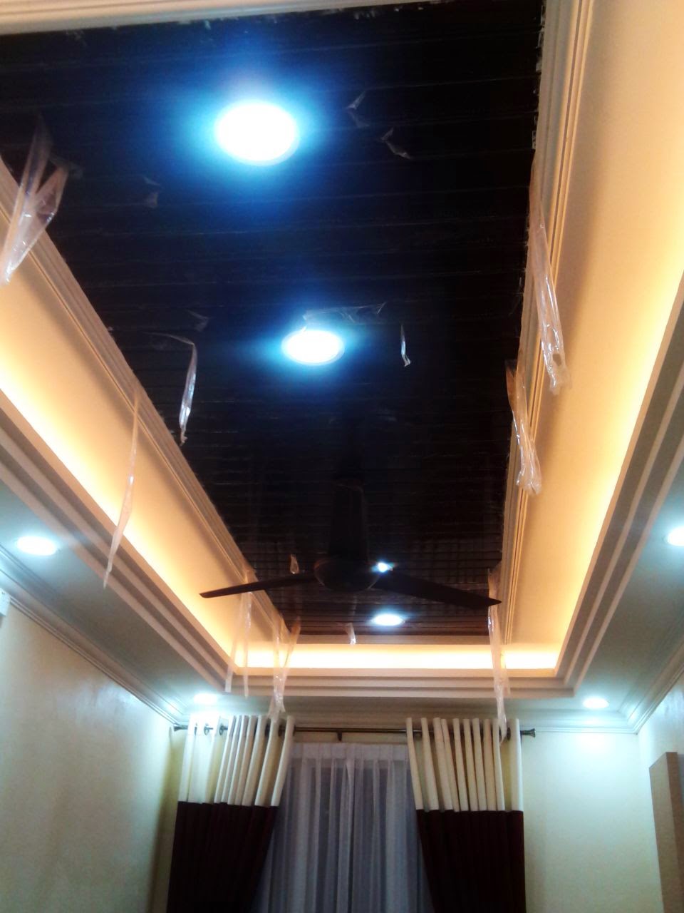 Contoh-contoh renovation rumah-Pemasangan Siling Kapur ~ Rumah Kediamanku