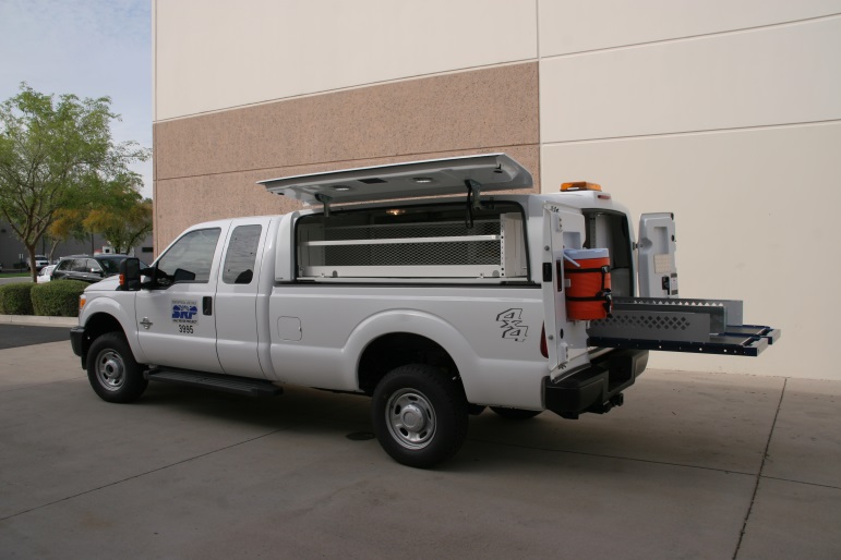 Transferable Slip-On Work Truck Bodies For Standard Pickup Trucks ...