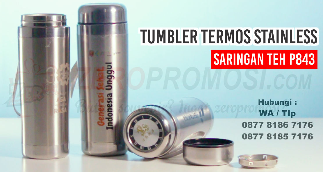 Jual Tumbler stainless tipe P843 dengan tali | zeropromosi | souvenir barang promosi & grosir ...