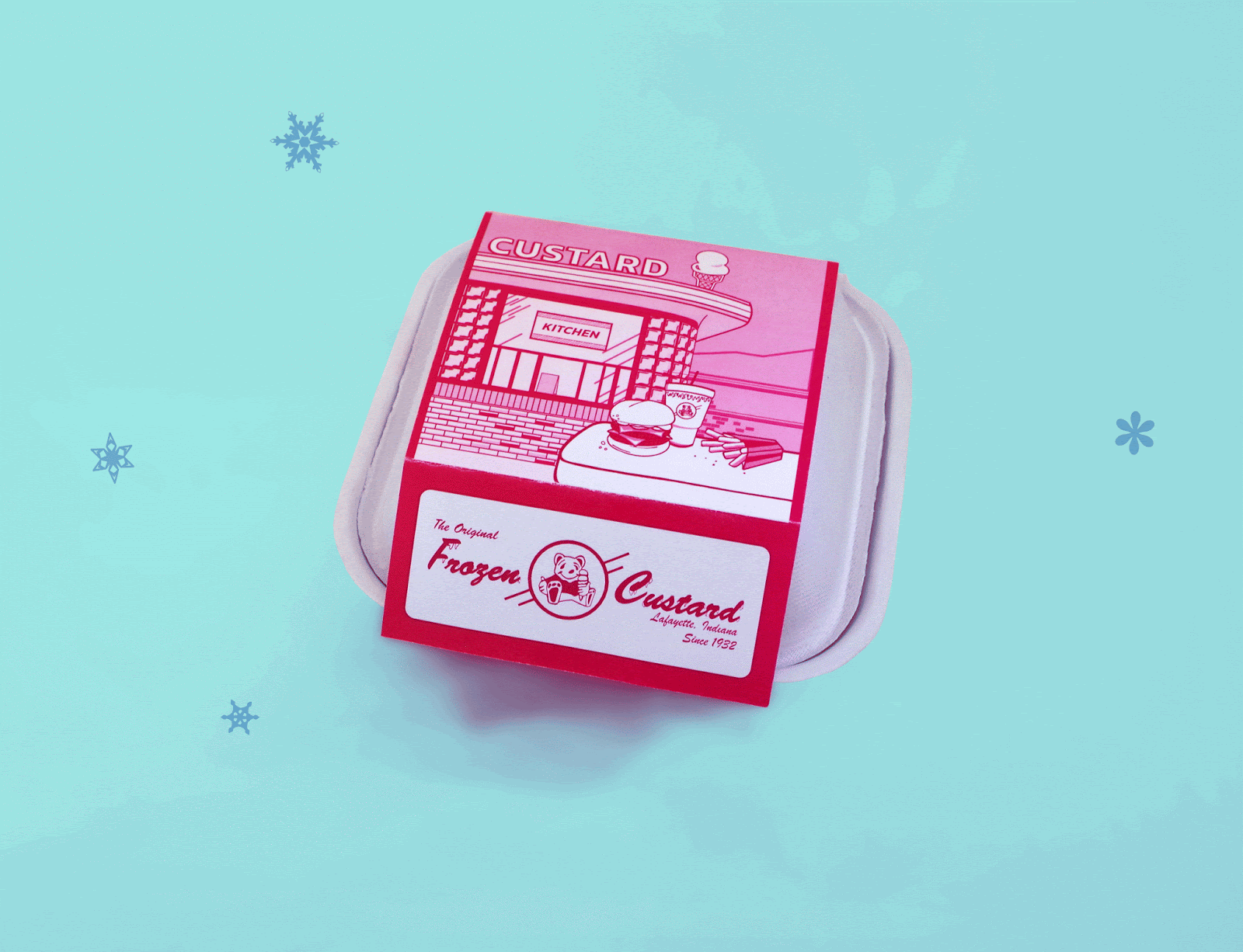 Original Frozen Custard on Packaging of the World - Creative Package ...