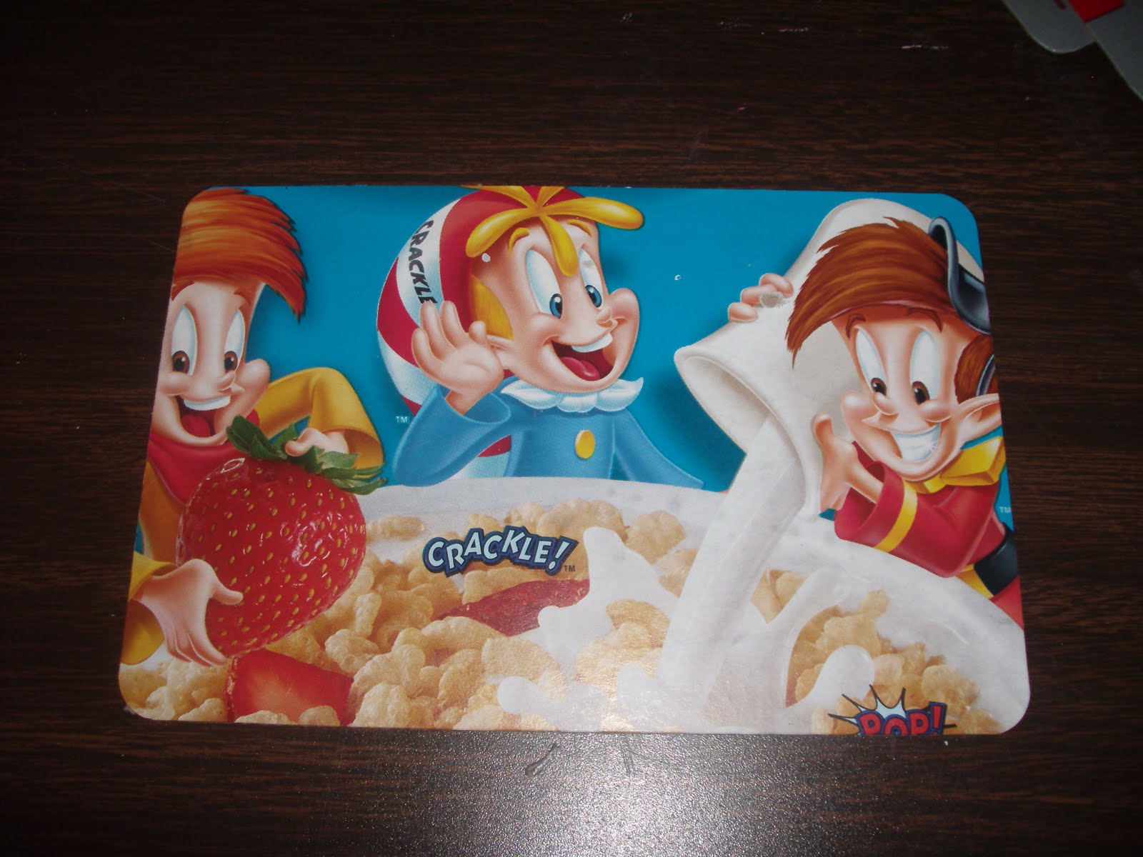 Vicki's Vault: Cereal Box Craft - Postcard