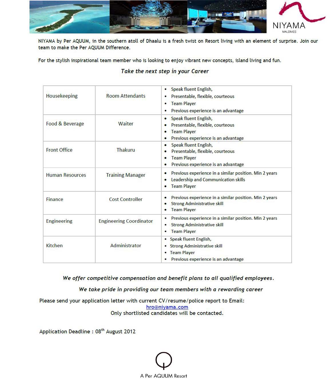 Job Maldives - Fresh Jobs in Maldives: April 2008