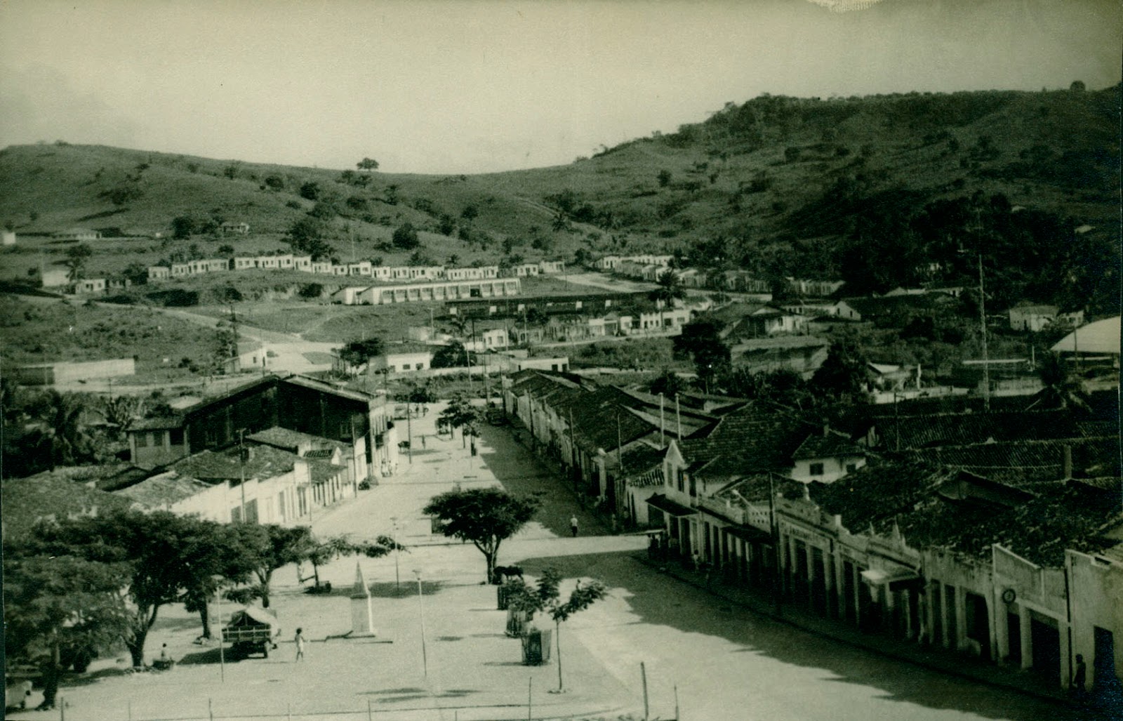 Acervo Catuense: Centro da cidade de Catu na década de 60 provavelmente