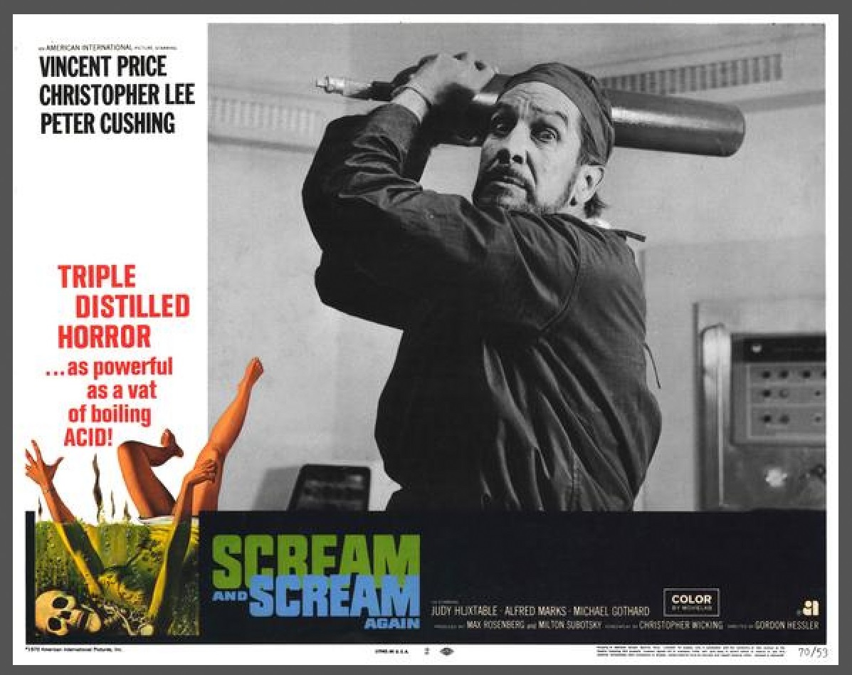 The Black Box Club: PRICE LEE AND CUSHING: THE GANGS ALL HERE! SCREAM ...