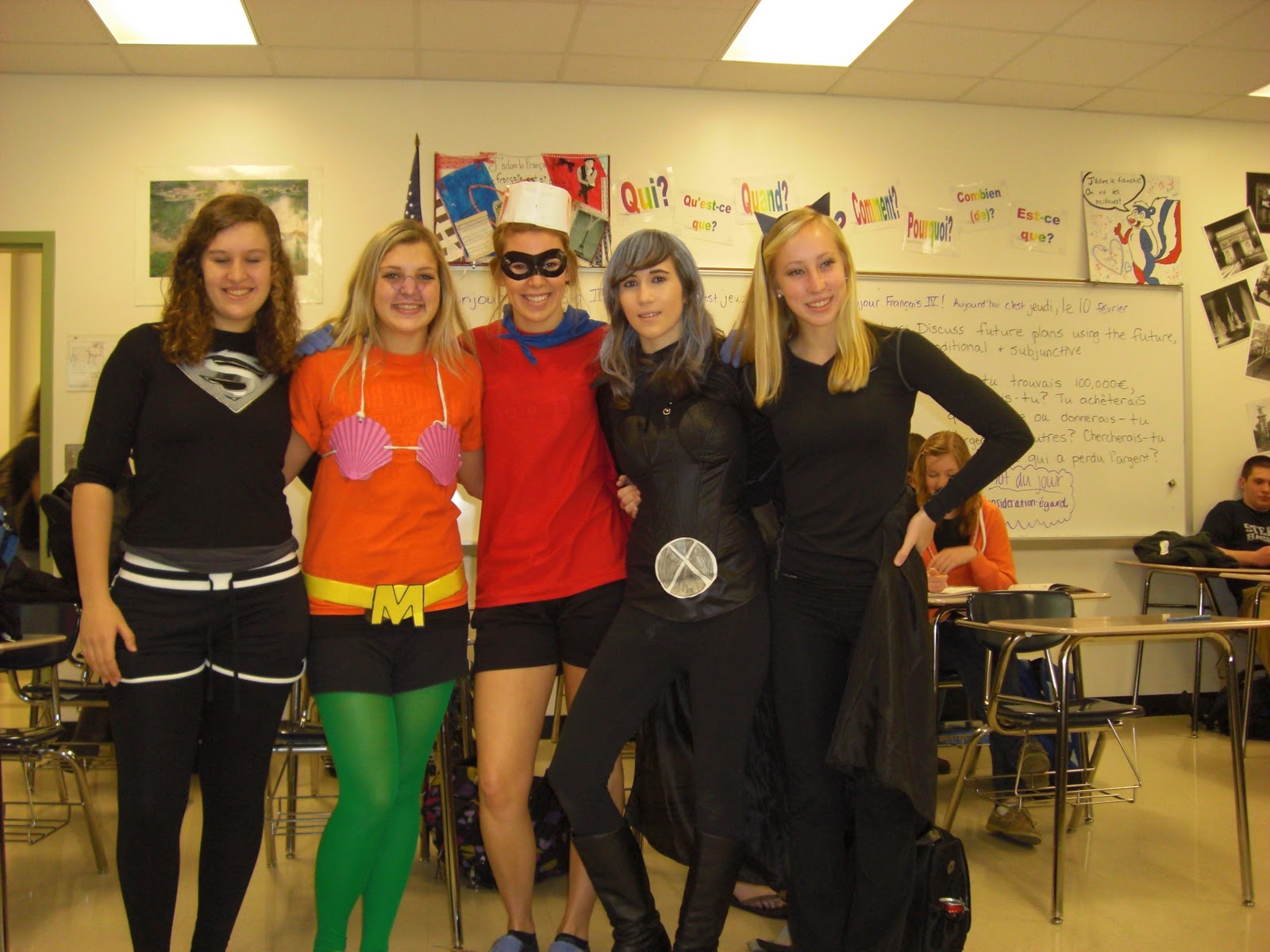 Kimberlys High School Year: Spirit Week/Superhero Day