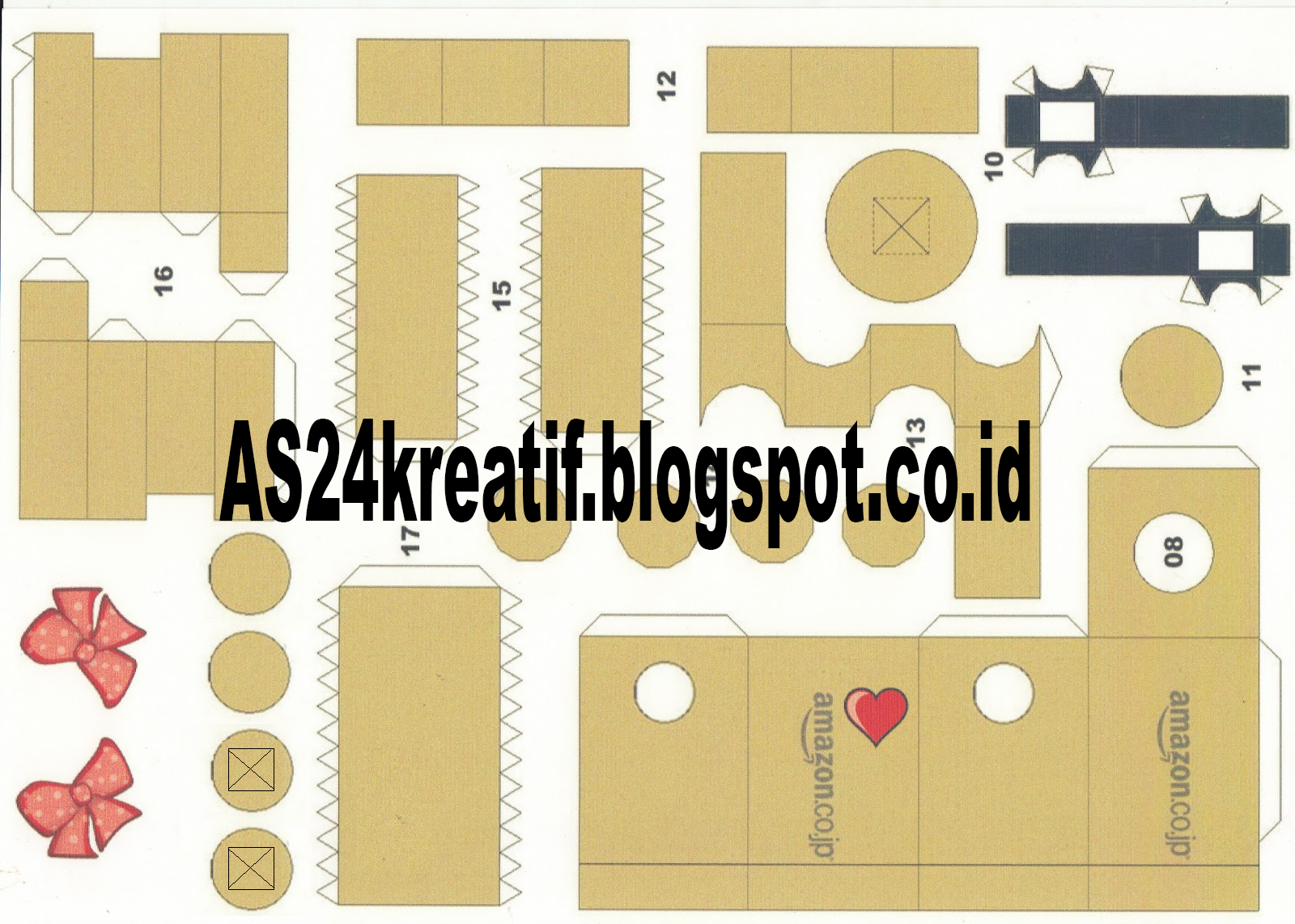 Danbo Cewek (Original Design) | AS24 Kreatif