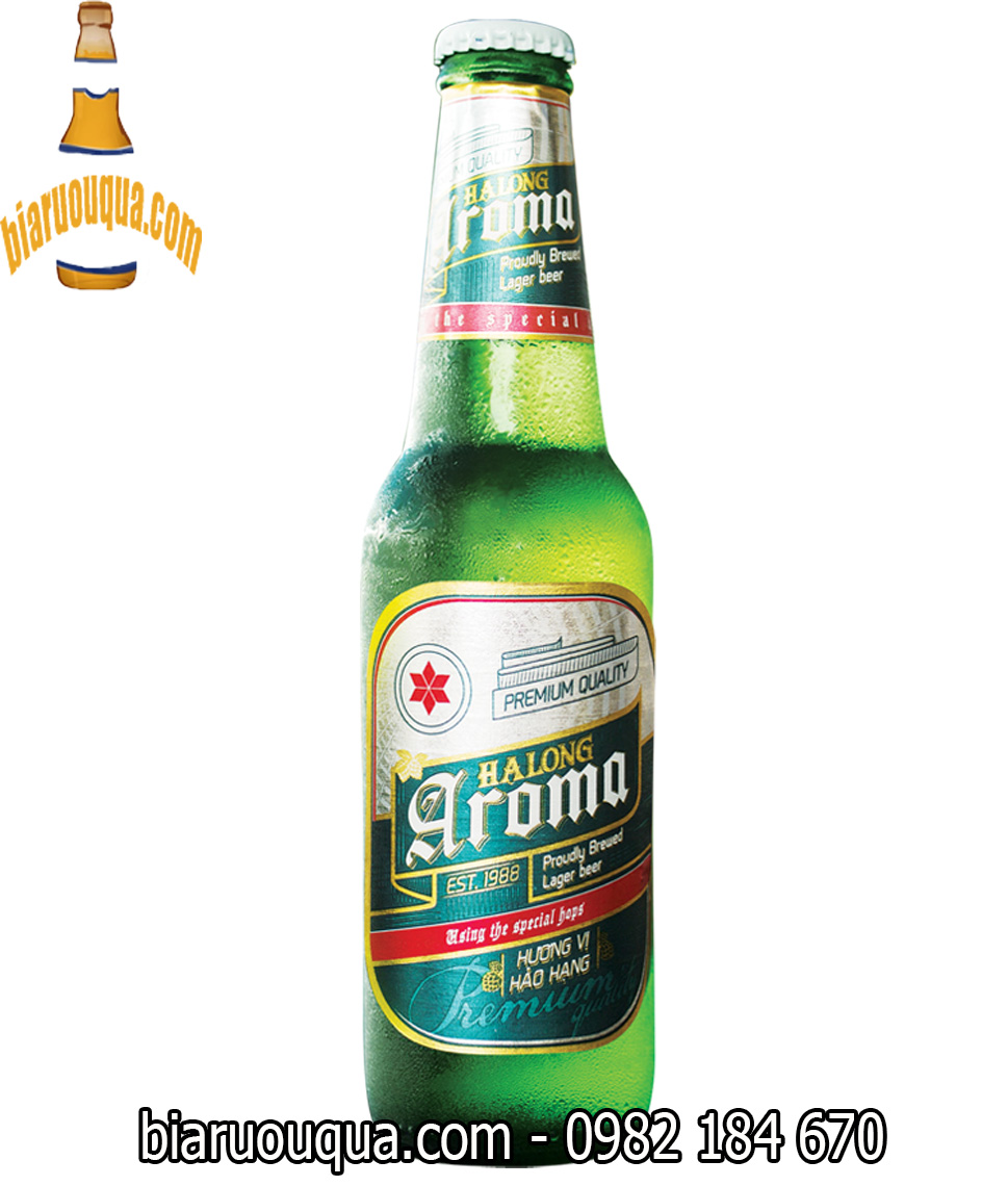 Bia Halong Aroma 4.8% két 24 chai 330ml