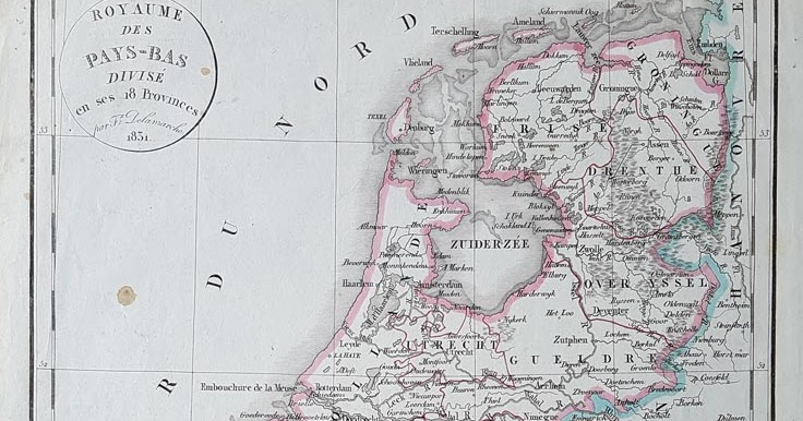 Antique Maps: Antique maps of the Netherlands and Holland for sale