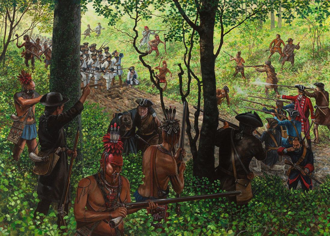 Flintlock and tomahawk: Battle of Lake George 1755