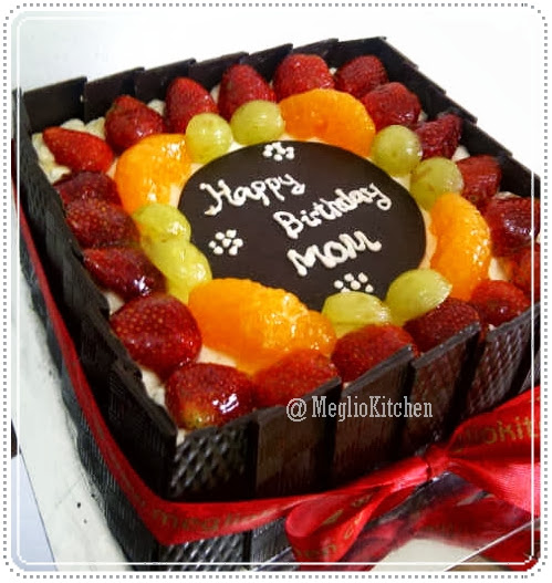 Toko kue Jogja, MAMIND KITCHEN: BLACKFOREST JOGJA, CAKE ULTAH UNTUK MAMA