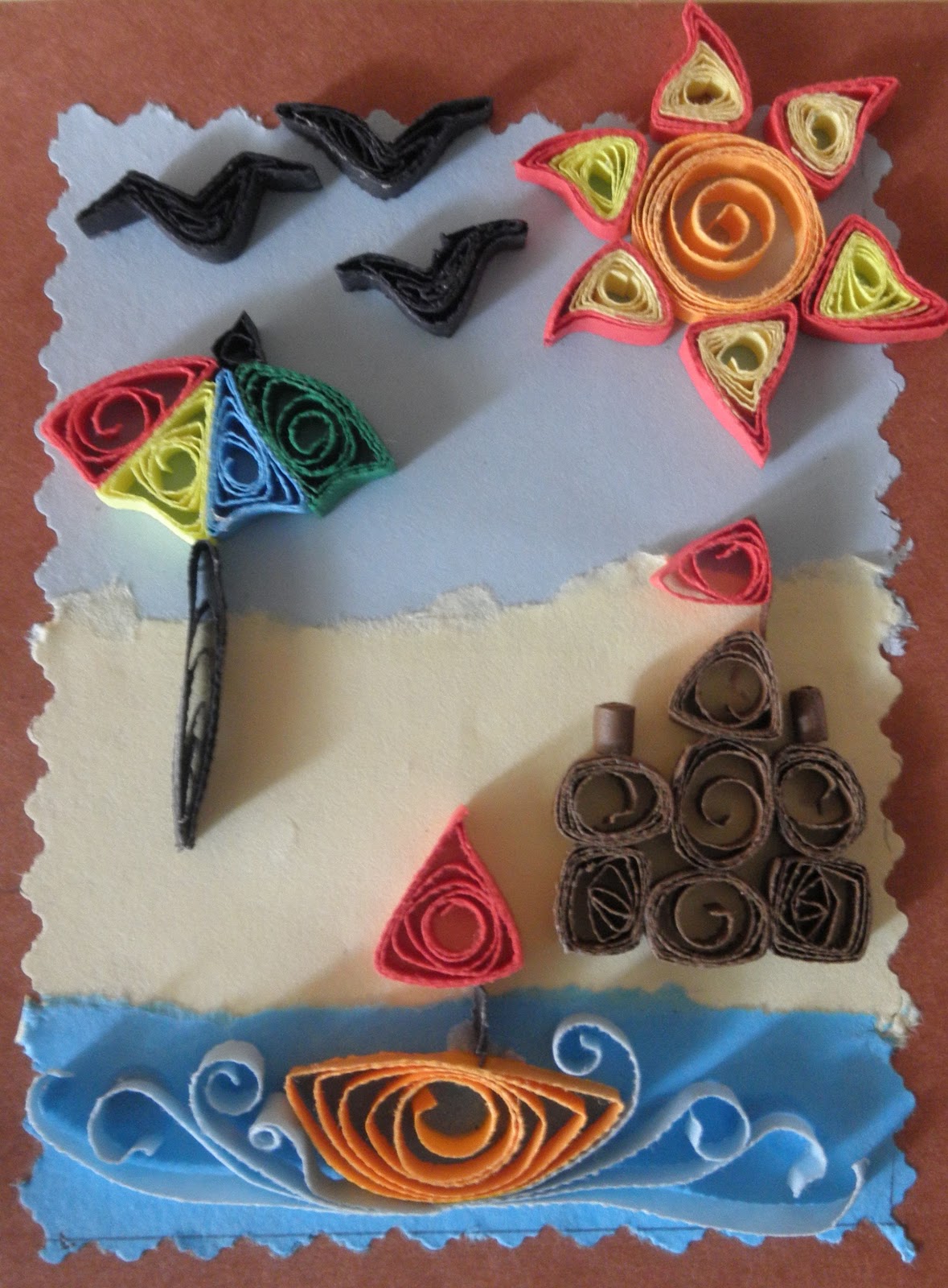 CRAFTSIMAGERY : Emirates Quilling Guild Swap - Theme - World Nations