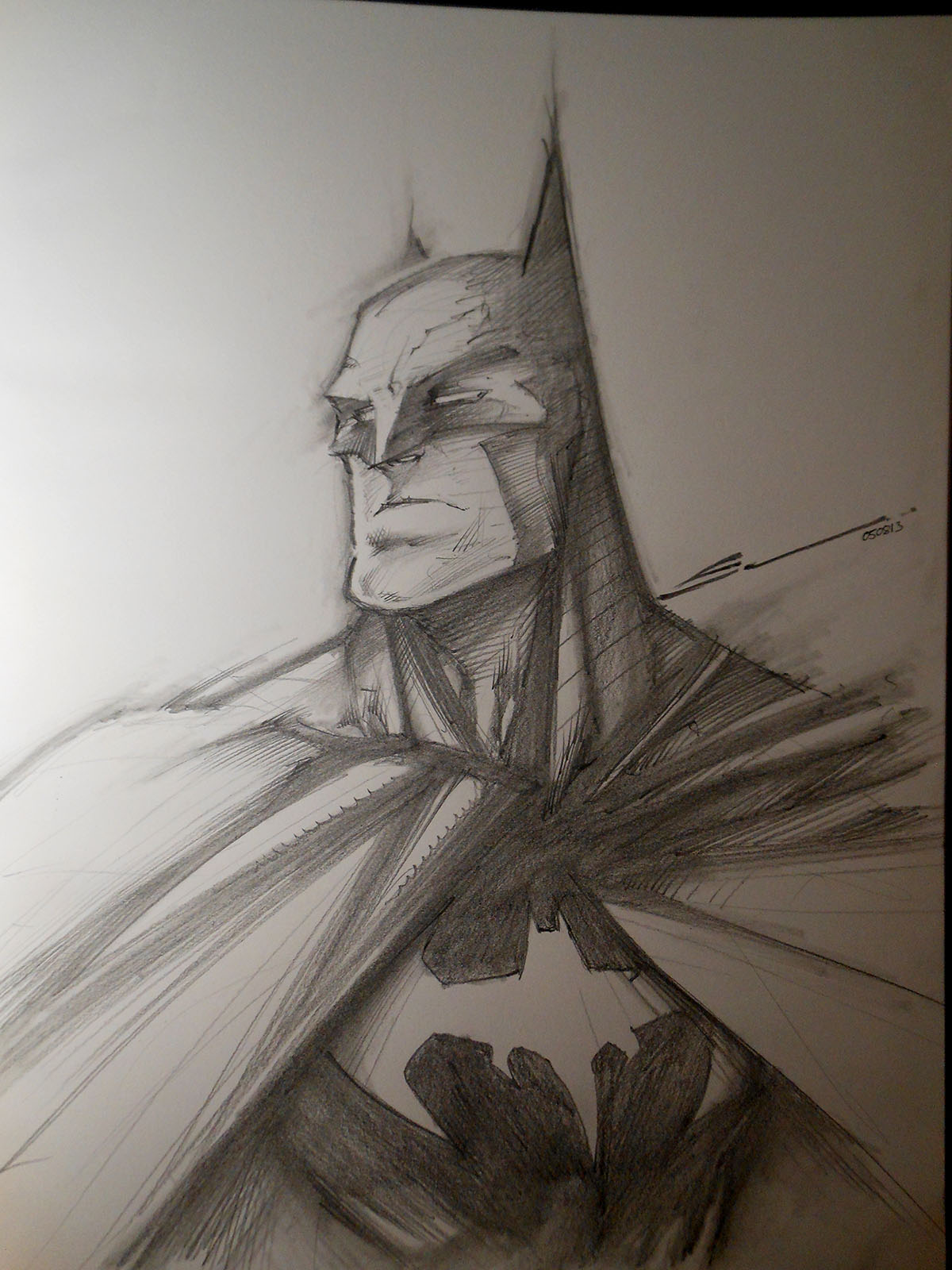 GERARDO SANDOVAL ART: BATMAN--