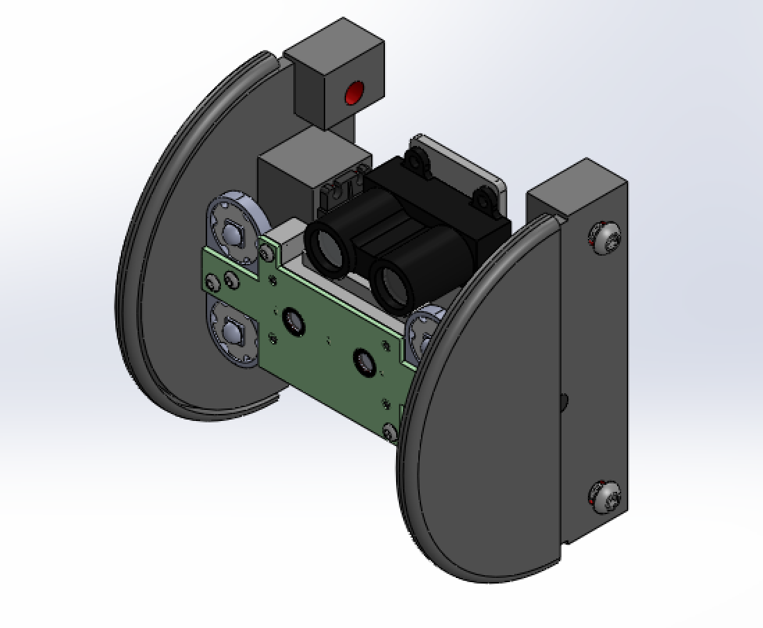 RoboGoby – ROV/AUV Submersible: Camera & Front Sensor Mounts