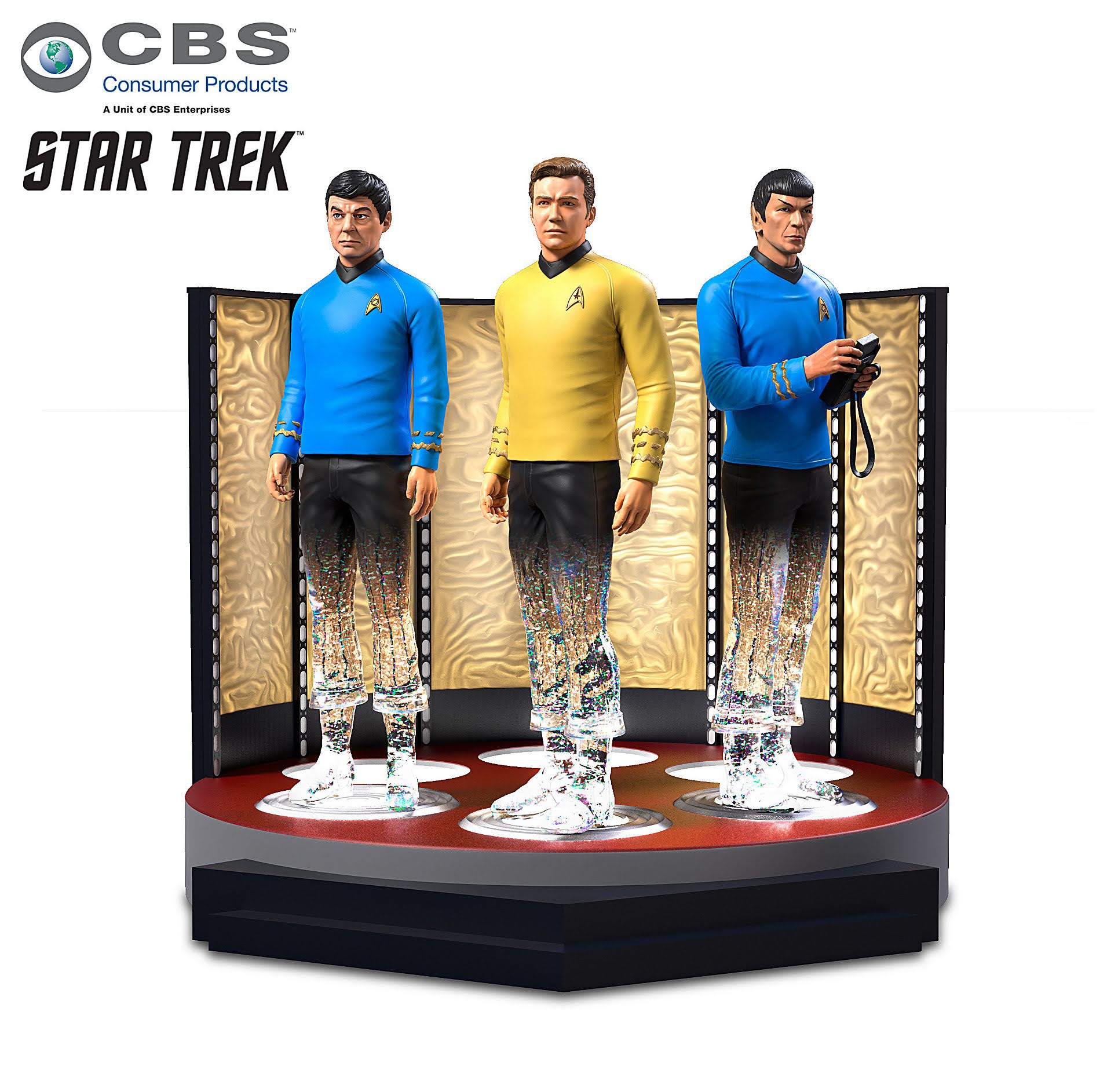 The Trek Collective: Bradford Exchange's Transporter Figurine Collection