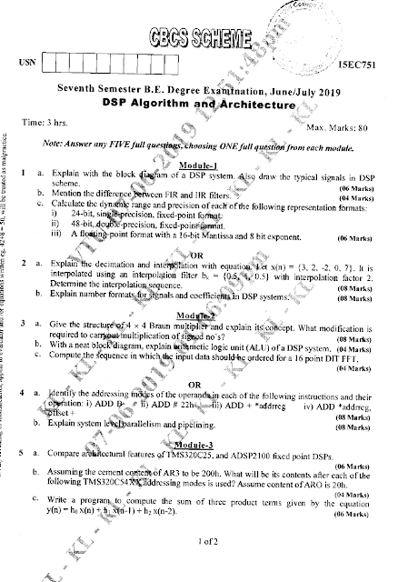 Visvesvaraya Technological University B.E. ELECTRONICS & COMMUNICATION (CBCS) Seventh Semester ...