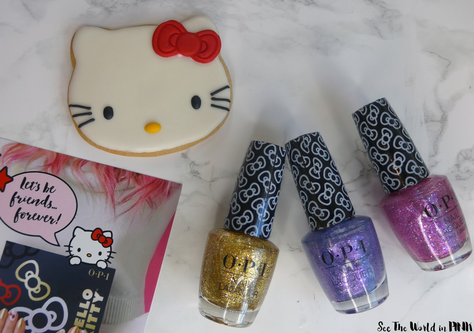 Manicure Monday - Hello Kitty by OPI Holiday 2019 Collection | See the ...