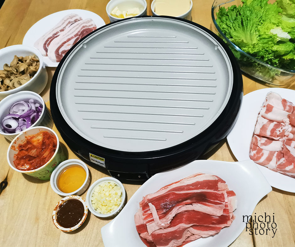 Michi Photostory: DIY Korean Barbecue or Samgyeopsal at Home