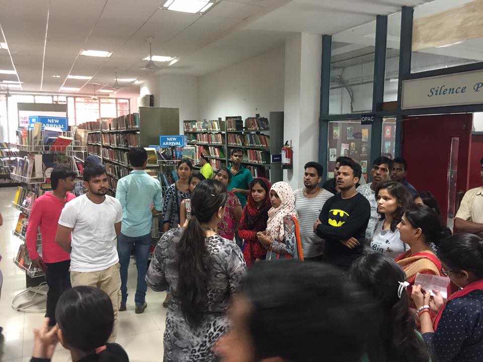 Library visit and Orientation of students of Unity Degree College ...