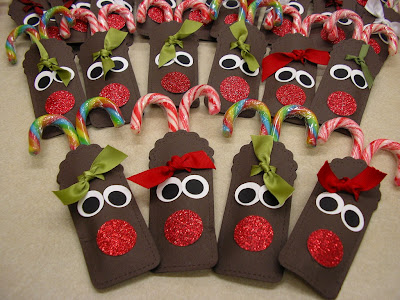 Passion Carton: Gourmandises petits rennes au nez rouge