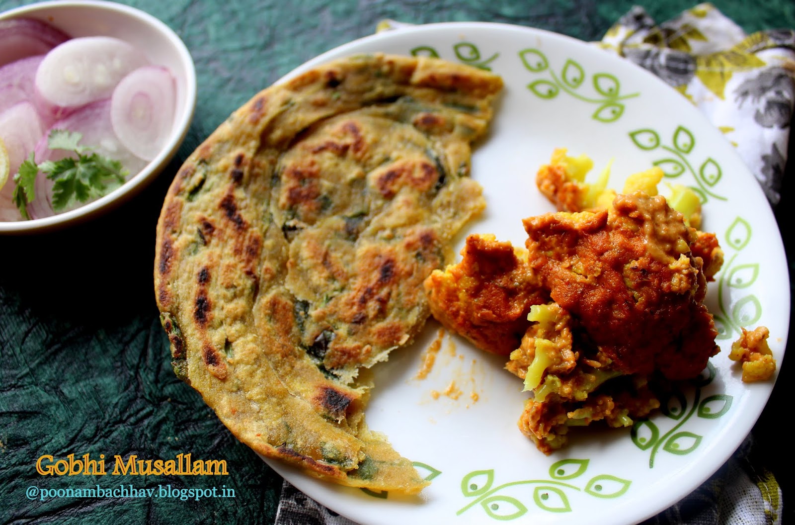 Annapurna: Gobhi Musallam / Roasted Whole Cauliflower Recipe